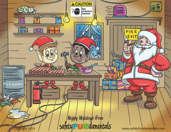 Santa's Workshop Hazard Hunt - SafetyFUNdamentals